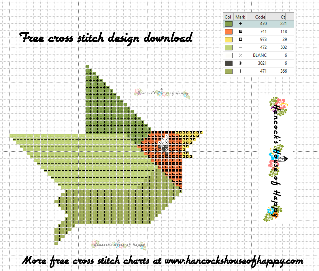 Free Cross Stitch Charts And Patterns - Cross Stitch Patterns