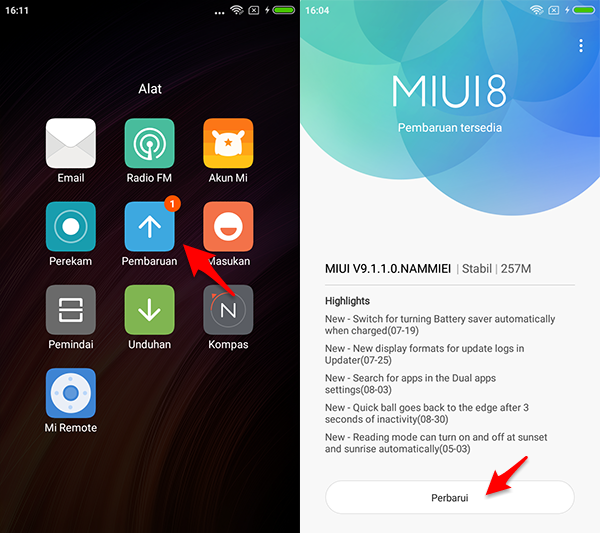 UPDATE GLOBAL STABLE REDMI 4X AKA SANTONI LATEST V9.2.4.0 TANPA PC