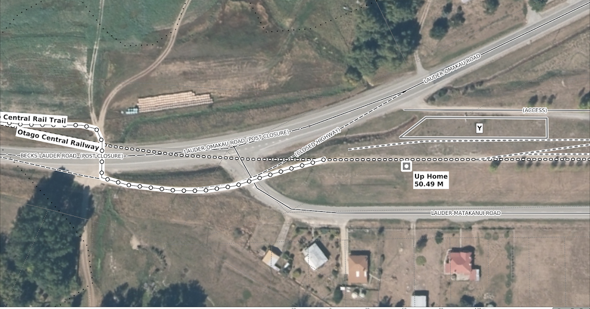 New Zealand Rail Maps: Otago Central Railway [63K]: Ranfurly-Alexandra ...