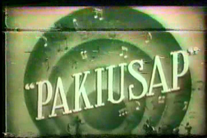 Video 48: ROSARIO MORENO AND RUDY CONCEPCION IN "PAKIUSAP" (1940)/ A ...