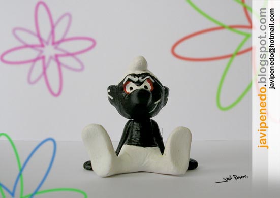 Modelado de Figuritas :Los Pitufos II.