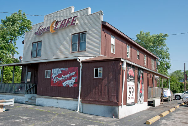 One Dusty Track: Route 66 - The End of Illinois & Ms Barbeau