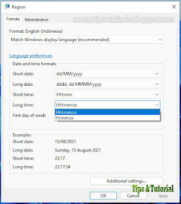 Cara Ubah Format Jam Lock Screen di Windows 10/11 - Mastertipsorialindo