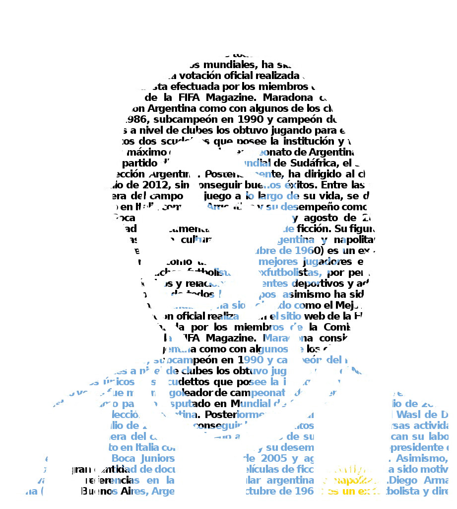 Santi Arjona: GIMP (XIV): crear una imagen hecha con texto