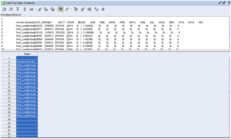 Everything Hyperion Essbase Data Load Rules File How To Create