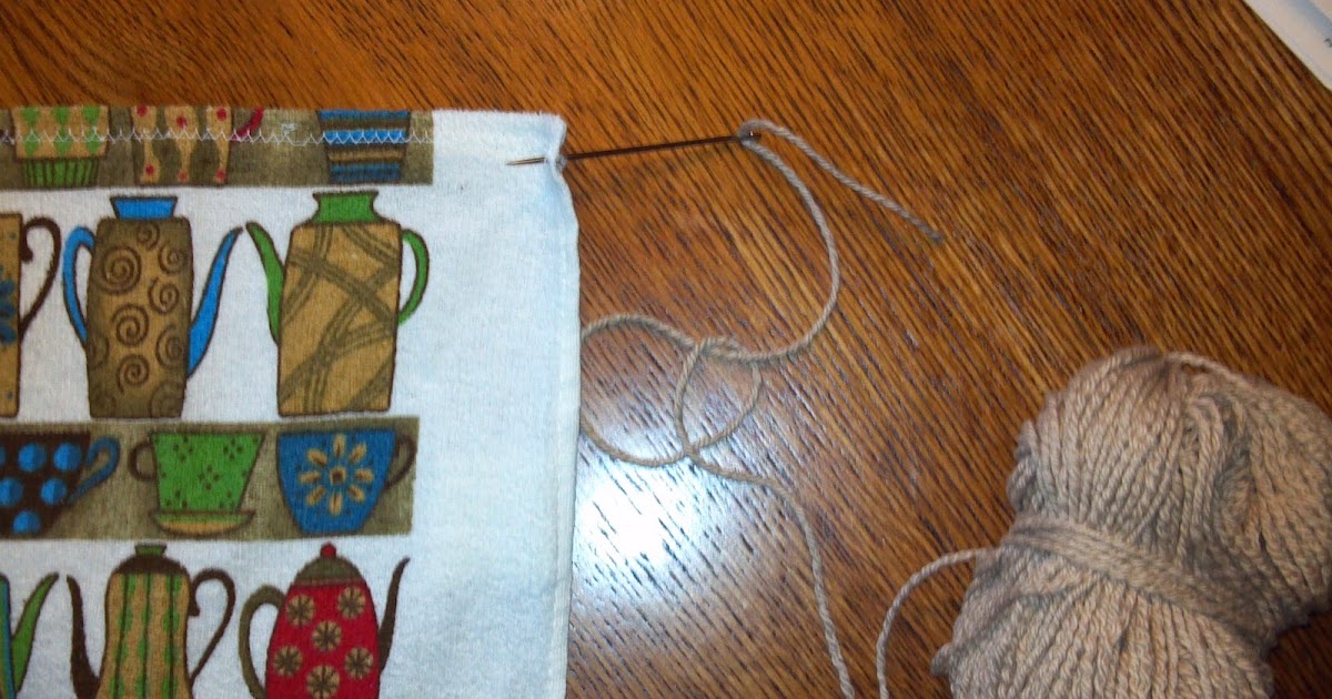 Kriskrafter: Knitted Towel Topper - Free Pattern!