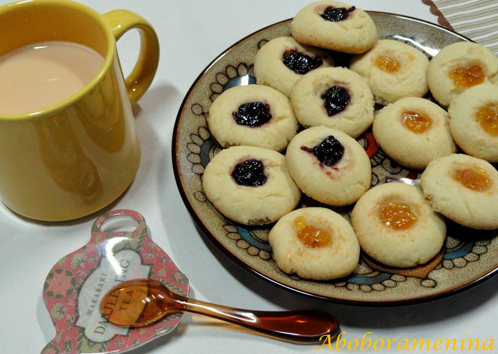 Abóbora Menina: Biscoitos Amanteigados com Geleia!