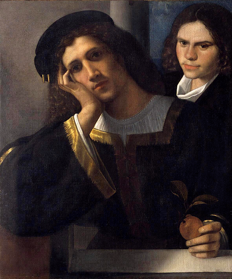 Giorgio da Castelfranco dit Giorgione (1478-1510) Doppio Ritratto, c ...