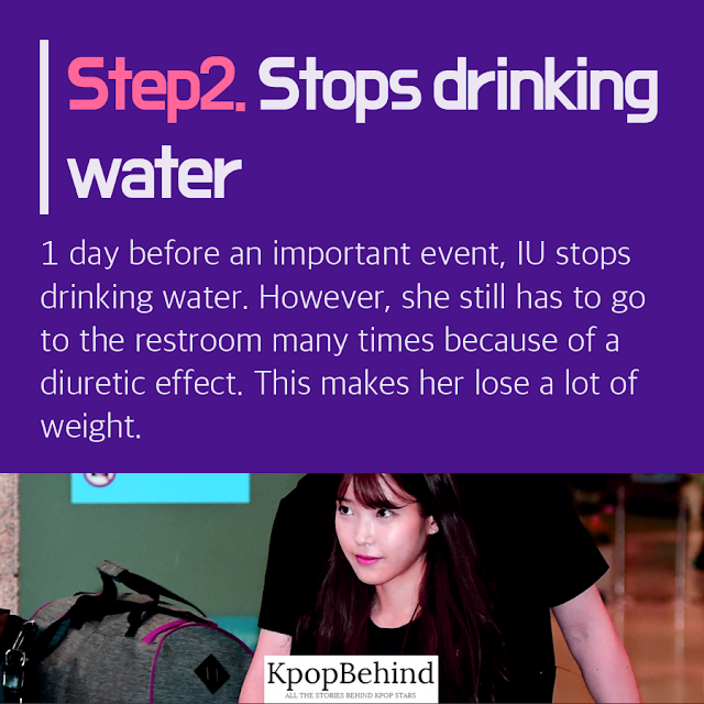 How IU loses her weight in a short period of time