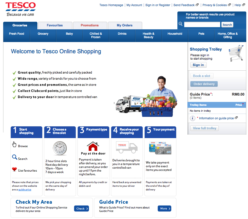 Plus Size Kitten: My Tesco Online Shopping Experience