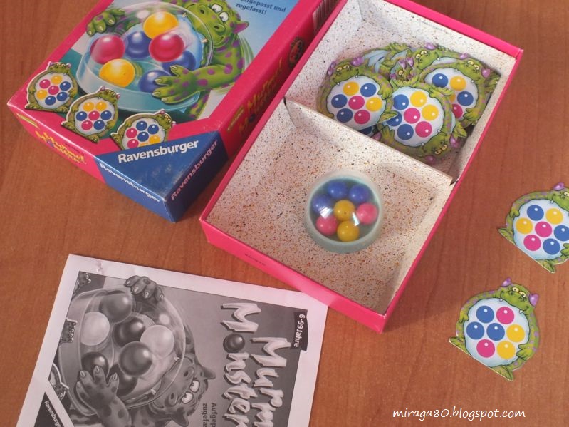 Świat kobiety i jej dziecka: Murmel Monster - gra na spostrzeganie