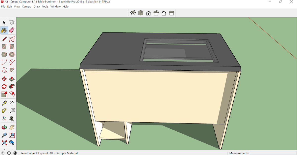 Computer Lab with Sketchup
