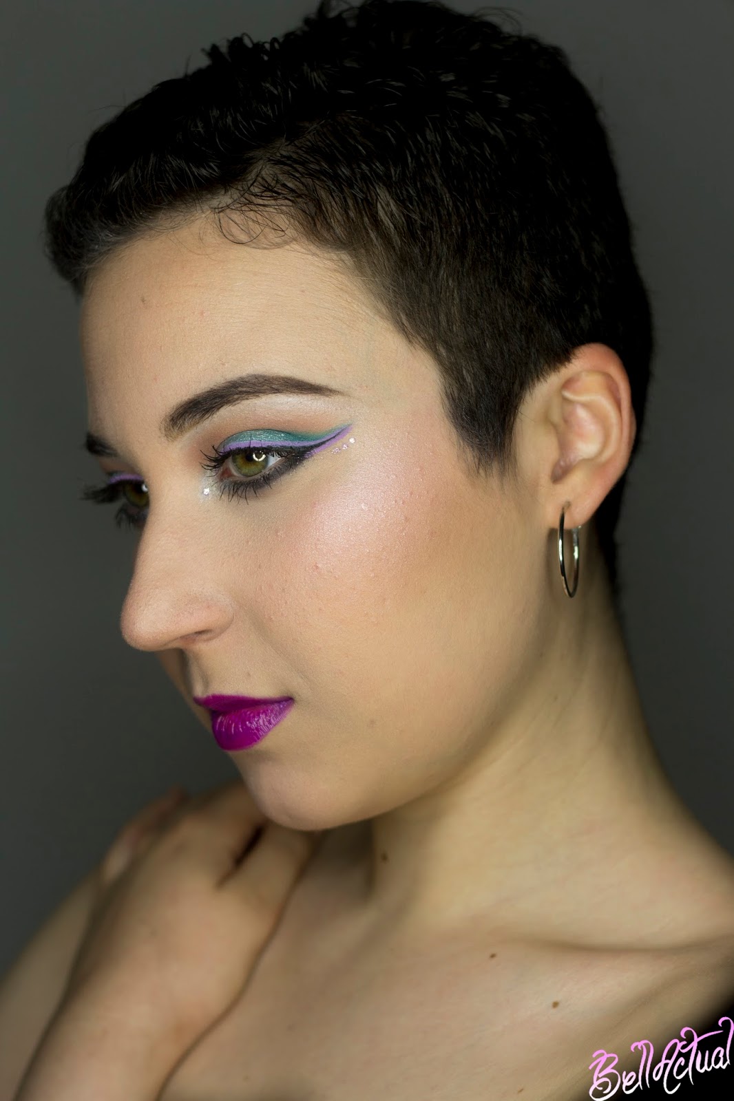 Bellactual: Vivid Brights NYX - Makeup Look