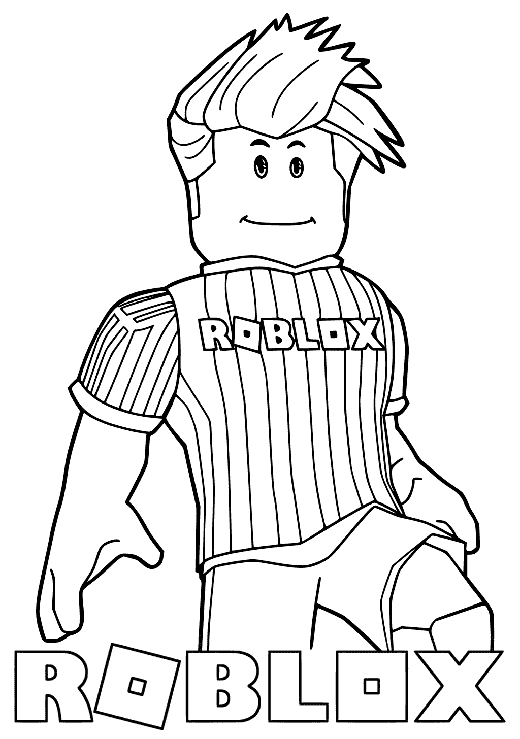 +11 Roblox Coloring Sheet