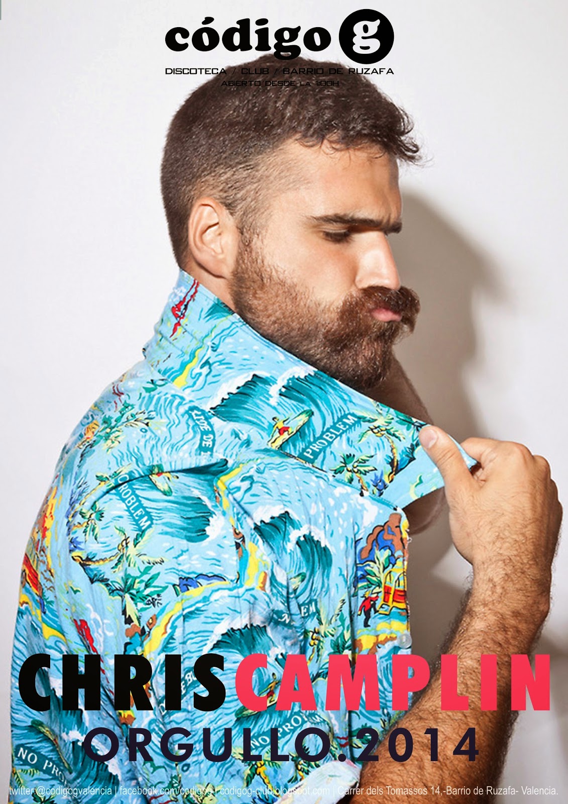 Codigo G: CHRIS CAMPLIN (UK) · ORGULLO 2014 · del 26 al 29 de junio de ...