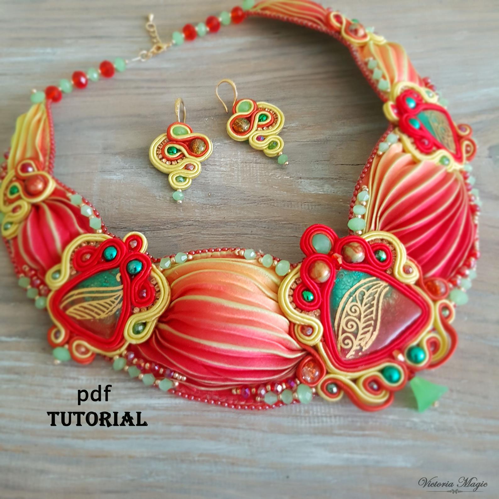 SoutacheMagic's Soutache and Shibori Ribbon Jewelry, Tutorials and Kits ...