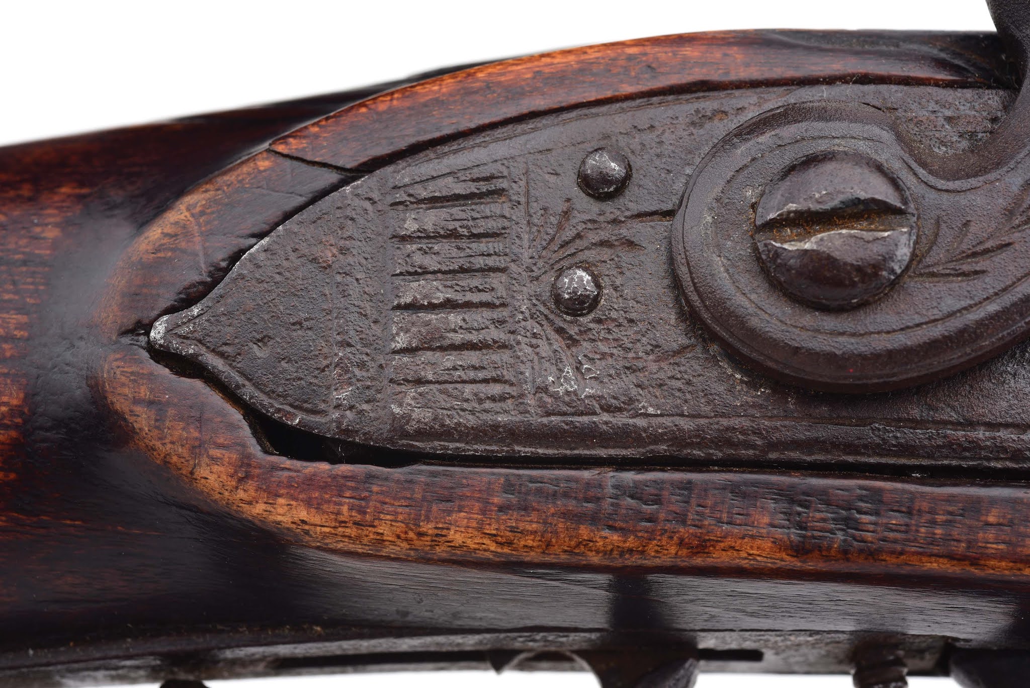 Contemporary Makers: INCISE CARVED FLINTLOCK FOLK ART KENTUCKY RIFLE ...