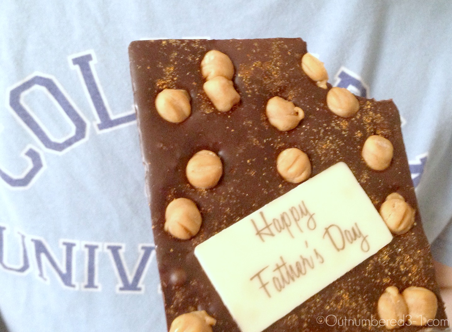 Chocomize - Customized Chocolate Bars for Father's Day - Outnumbered 3 to 1