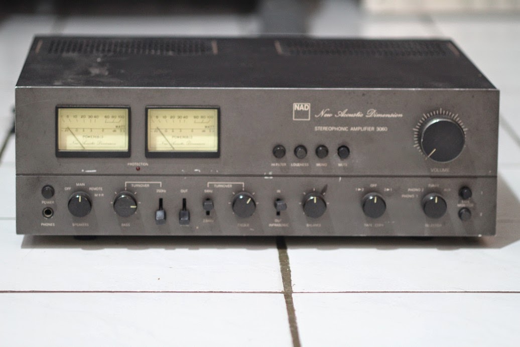 audio2nd: NAD 3060 AMPLIFIER (TERJUAL)