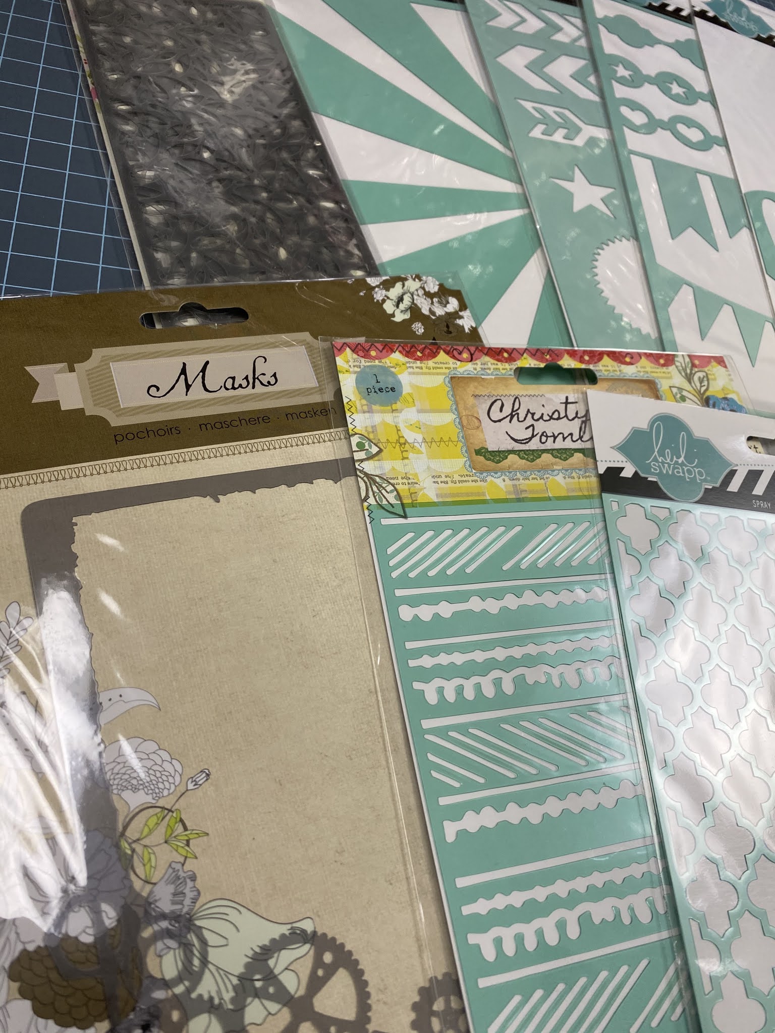 The Jule Box Shop: Mega Stencil De-Stash Bundle!
