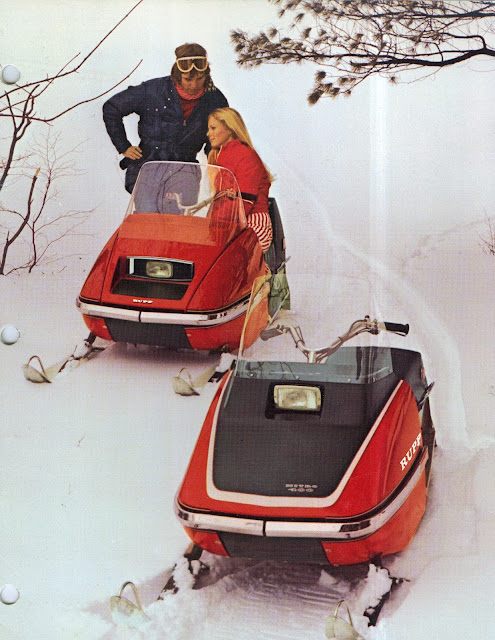 CLASSIC SNOWMOBILES OF THE PAST: 1973 RUPP SNOWMOBILES