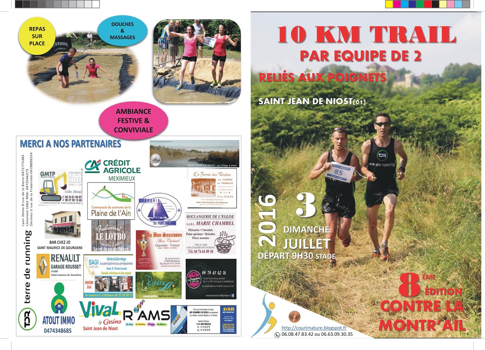 Courir Nature Saint Jean de Niost: Montr'Ail 2016