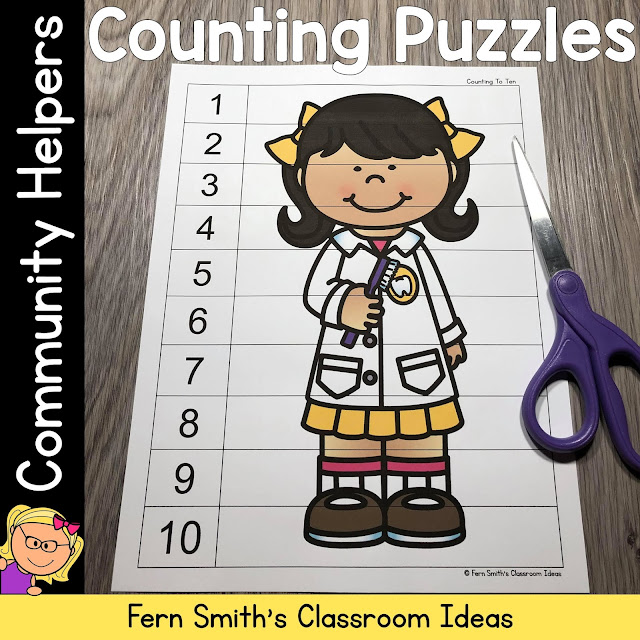 More, More, More Counting Puzzles for Your Class! - Fern Smith's ...
