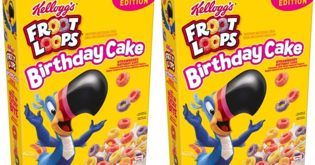 Froot Loops Come in a Birthday Cake Flavor for a Limited Time