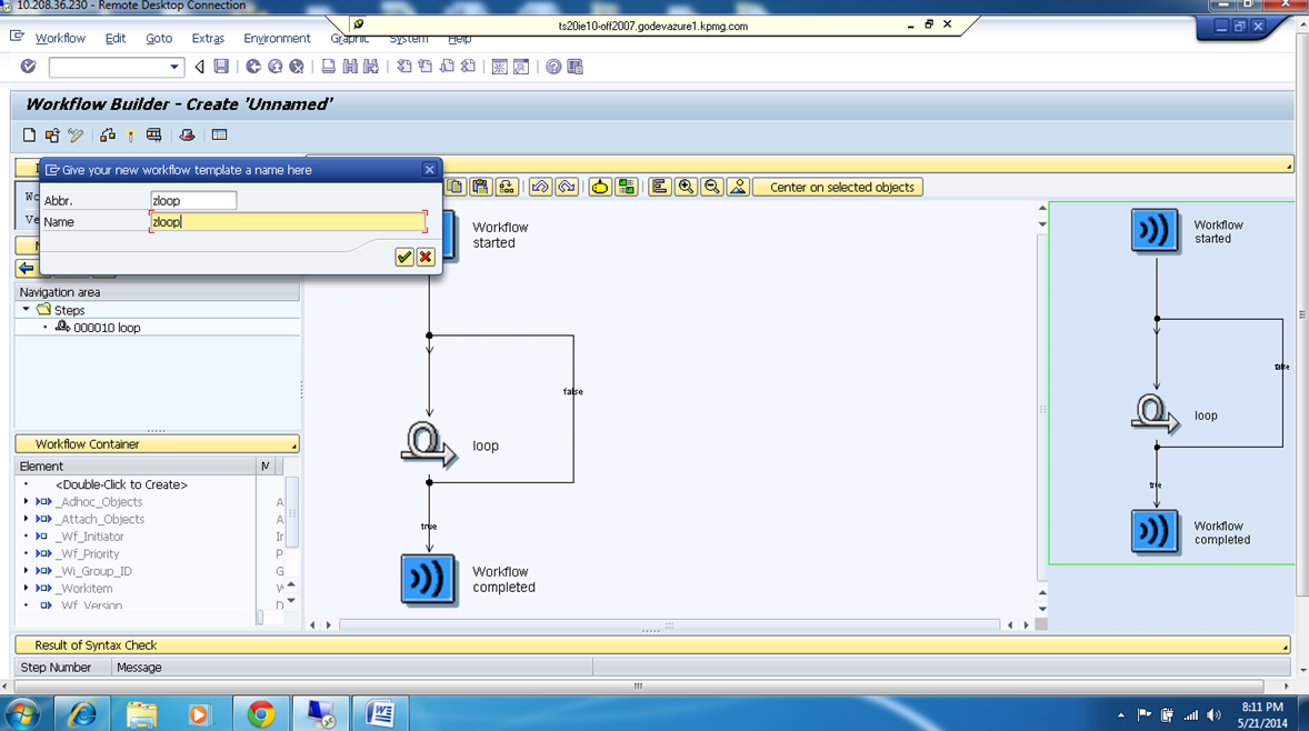 An SAP Consultant: SAP Workflow - Loop Step Type