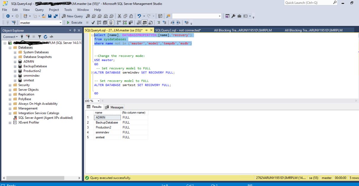 Oracle Database Commands and Practical Examples: Query to check ...