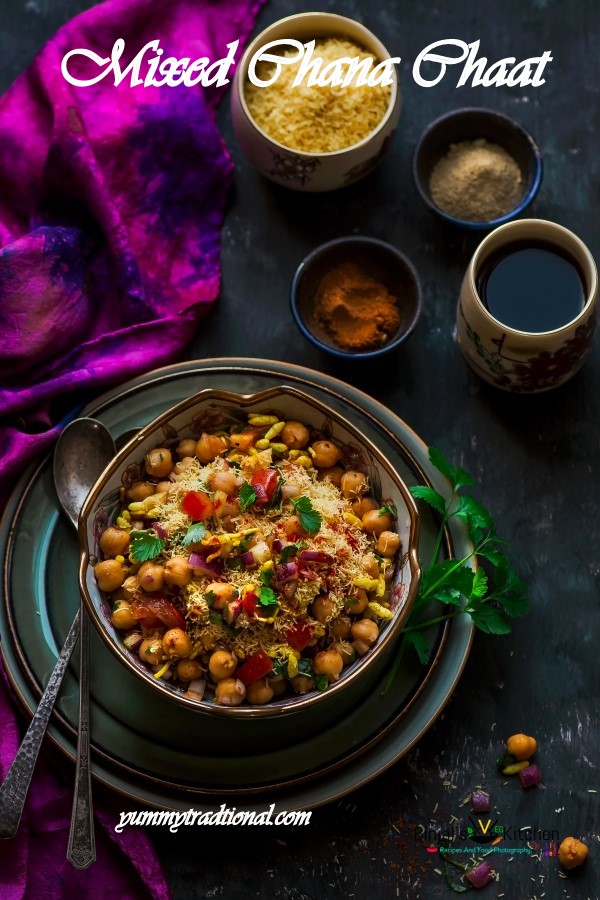 Mix Chana Chaat Recipe - Yummy Traditional