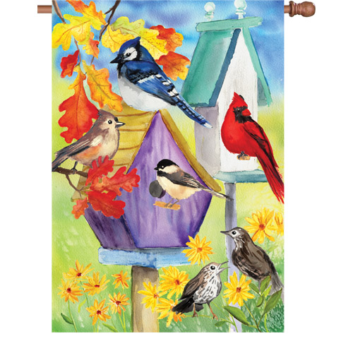 Custom Flags and Gifts : Garden Flags for Bird Loves