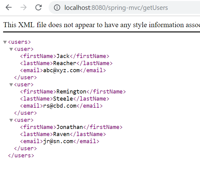 Spring Mvc Xml As Response Example Tech Tutorials