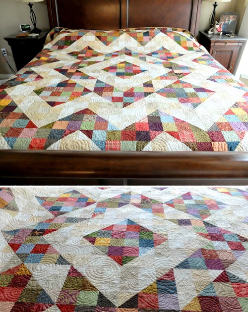 Quilt Today: Split 9 Patch Quilt Pattern