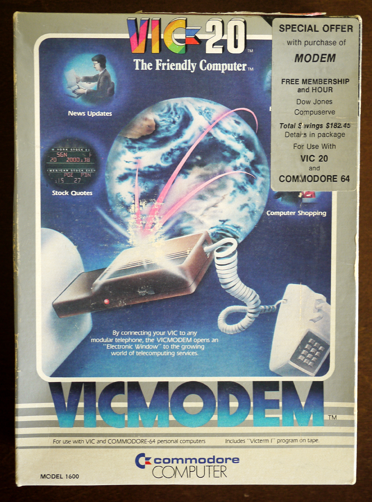 Vault 1541: [YouTube] Commodore VICMODEM