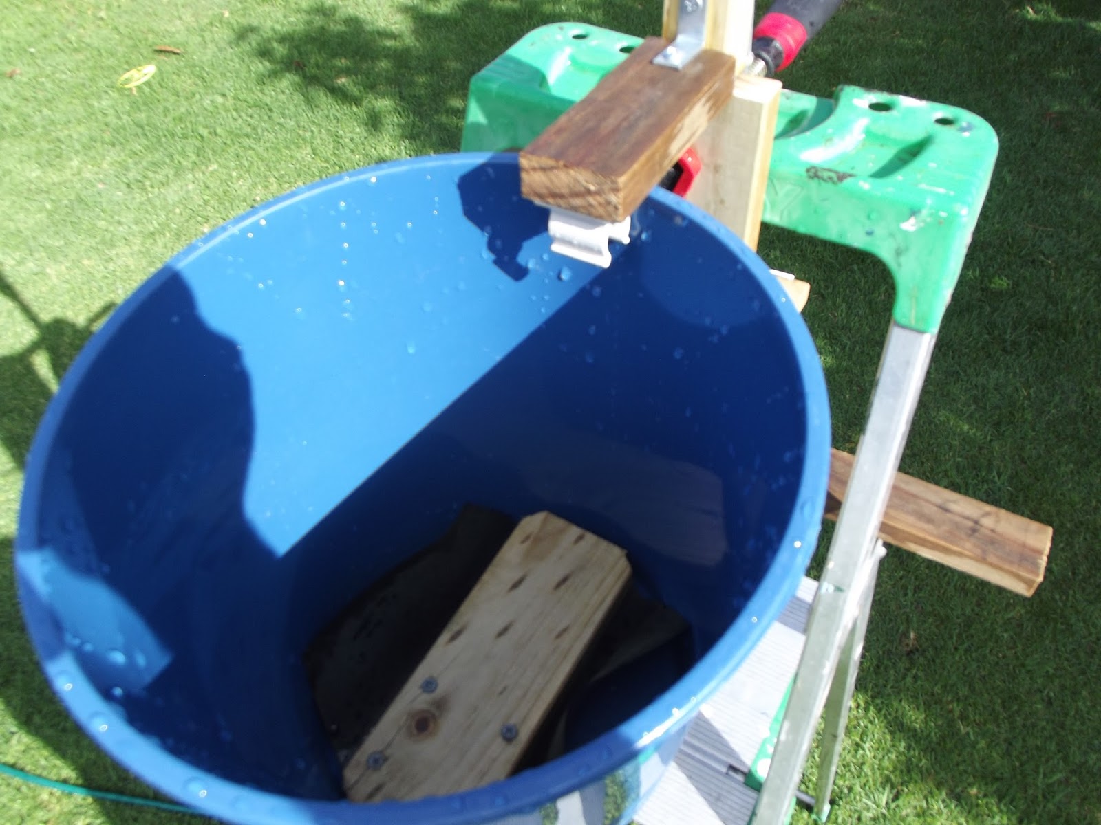 Backyard Play Project Ideas: Dunk Bucket