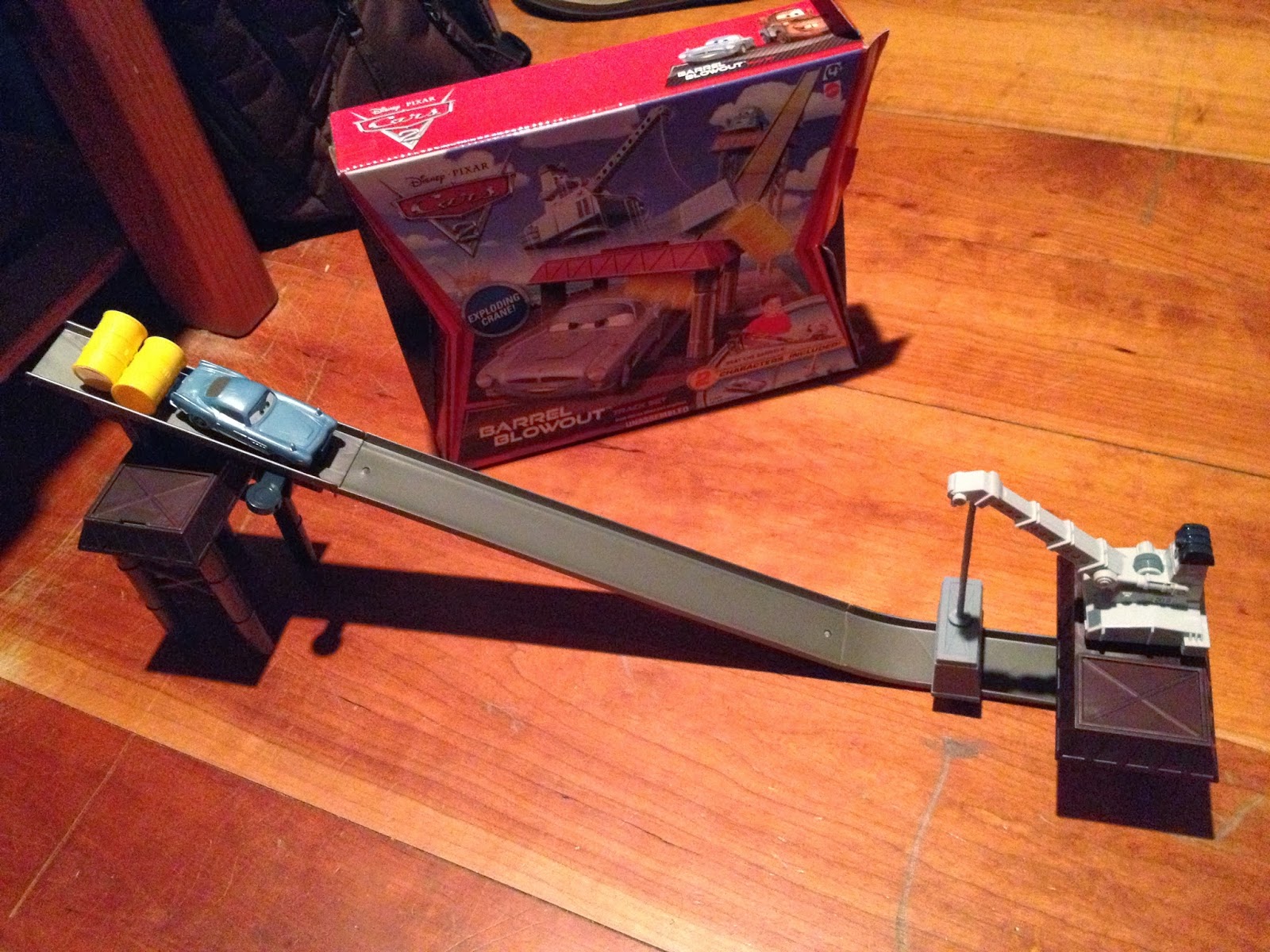 Dan the Pixar Fan: Cars 2: Barrel Blowout Track Set