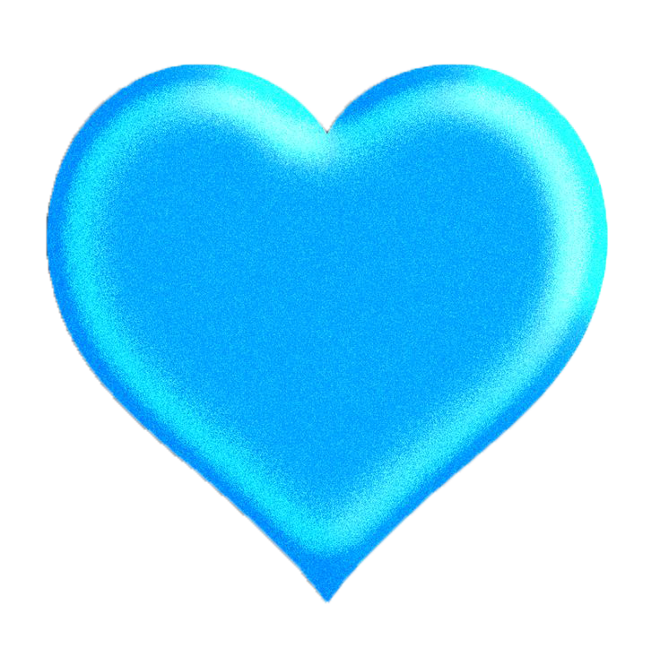 AZULNCELLA PNG: Corazones Azules
