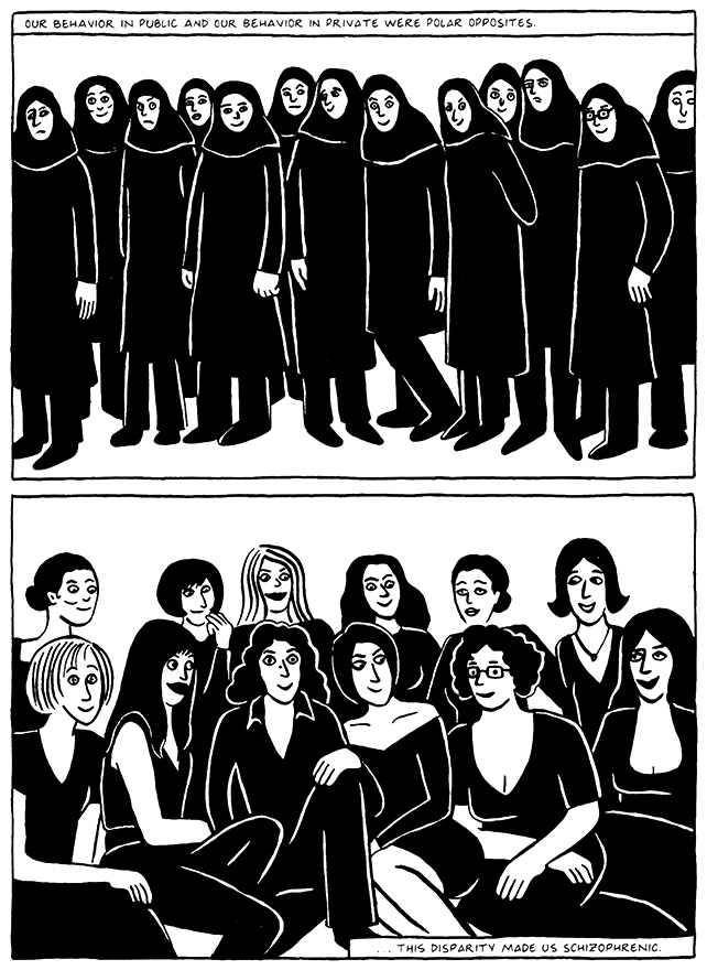 Read Persepolis 2, Section 16: The Socks, Page 151