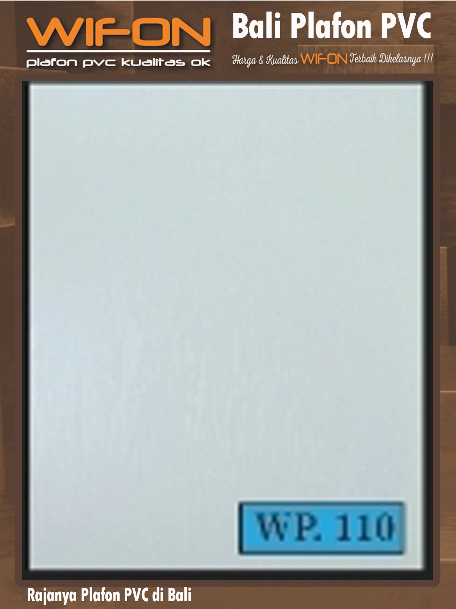 BALI PLAFON PVC: WIFON PLAFON