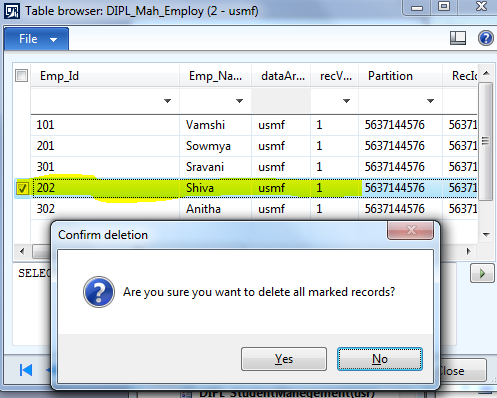 Ax Technical Blog: DELETE ACTIONS IN AX 2012
