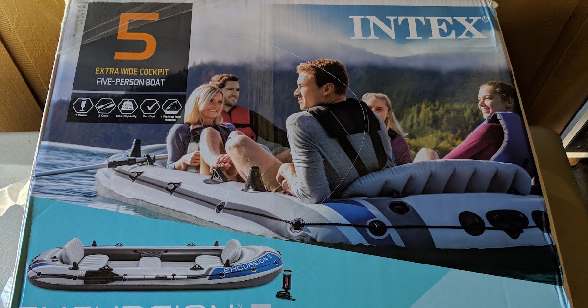 Intex Excursion 5 Modifications: Unboxing my Intex Excursion 5