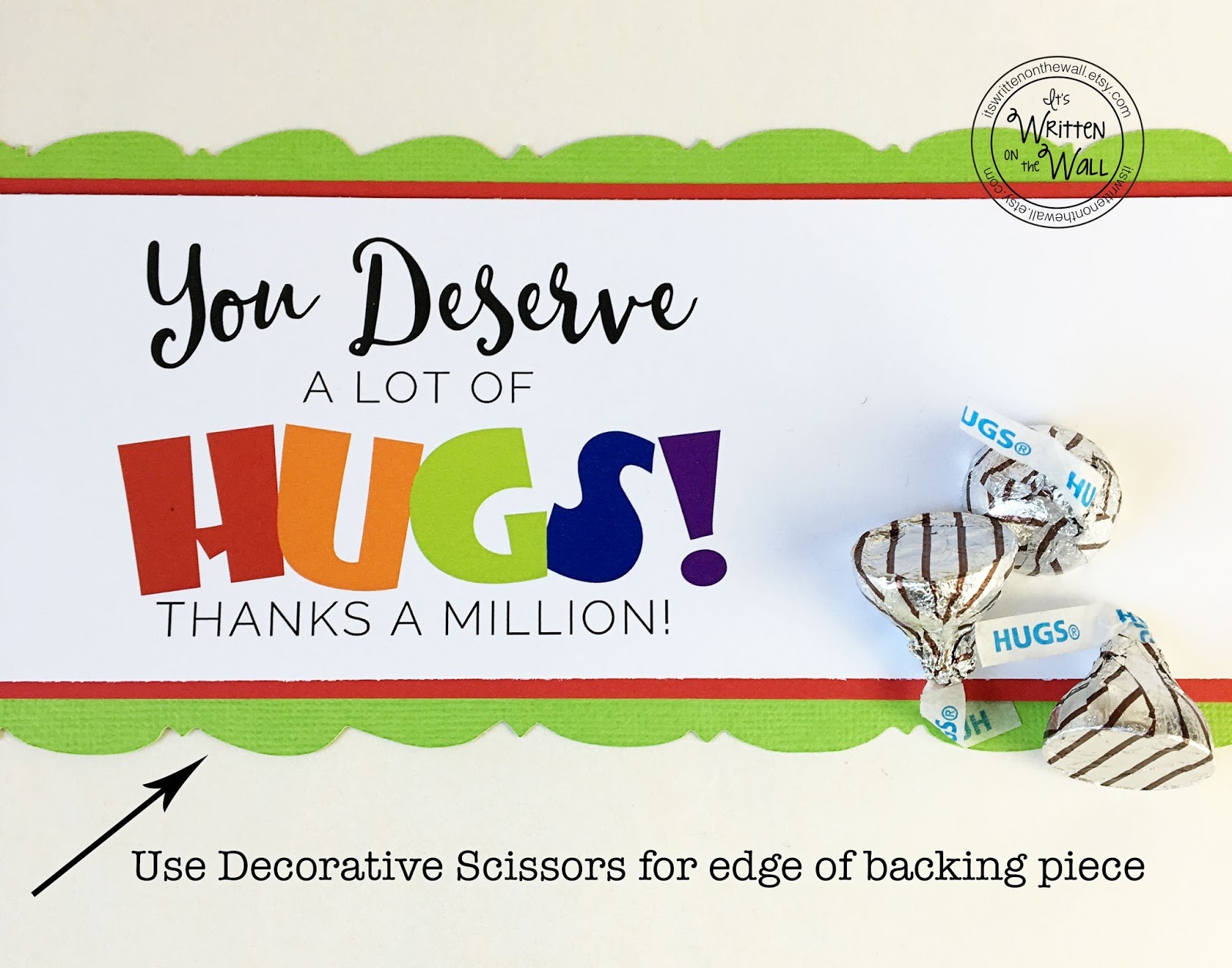 It's Written on the Wall: The Perfect Gift: You Deserve A Lot of Hugs ...