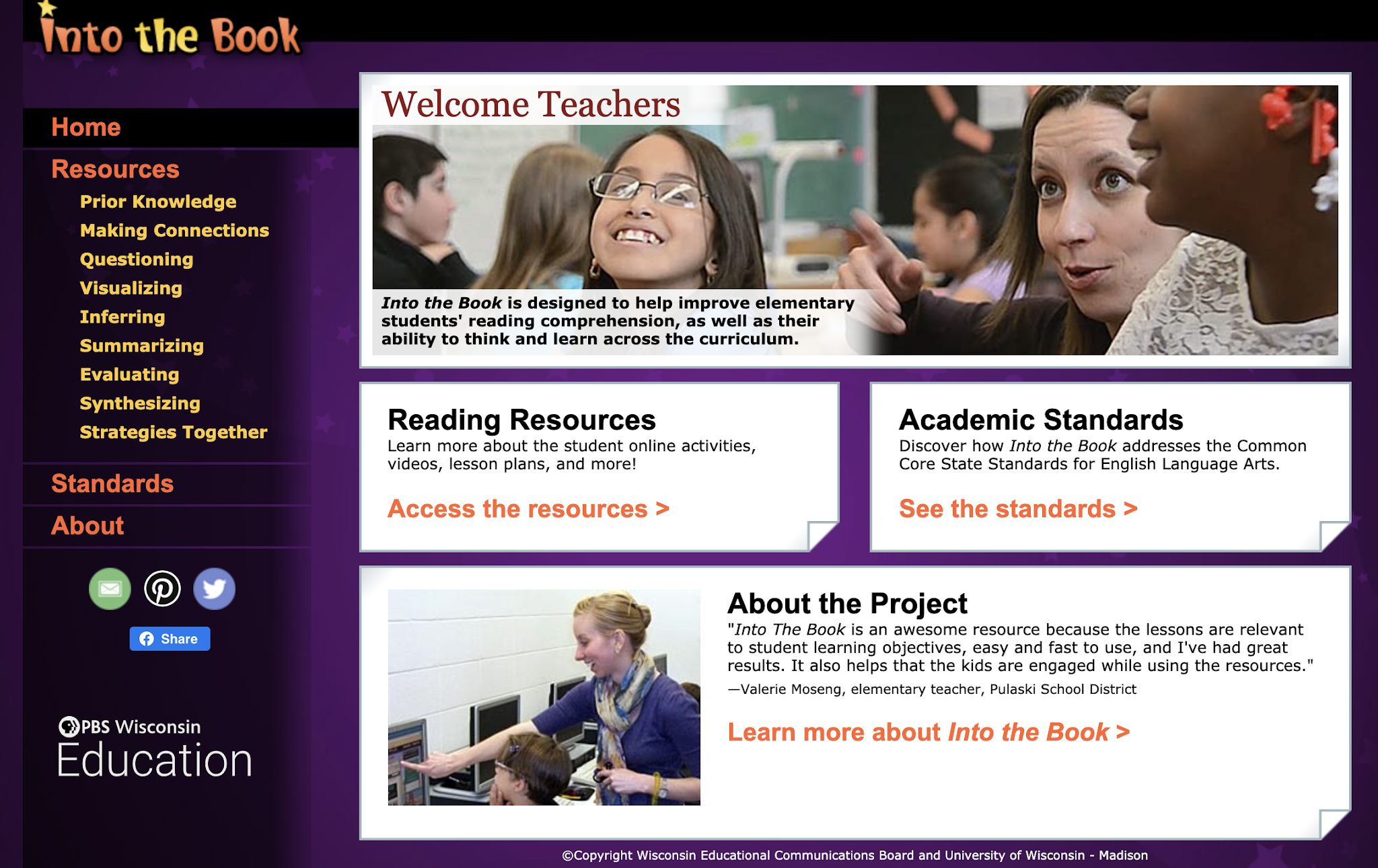 Into the Book - (IRA) Effective Literacy Website Exploration #1 by ...