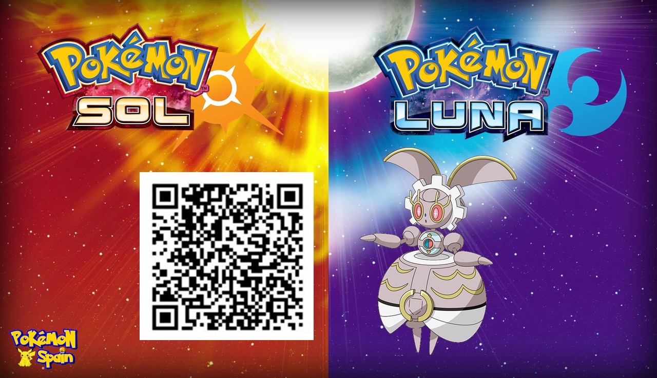 Pokémon Spain: ¡Código QR de Magearna para Europa!