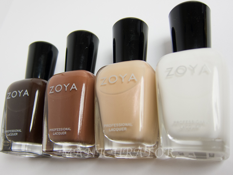 Coffee Bean Nail Art with Zoya - Digit-al Dozen Geek Week