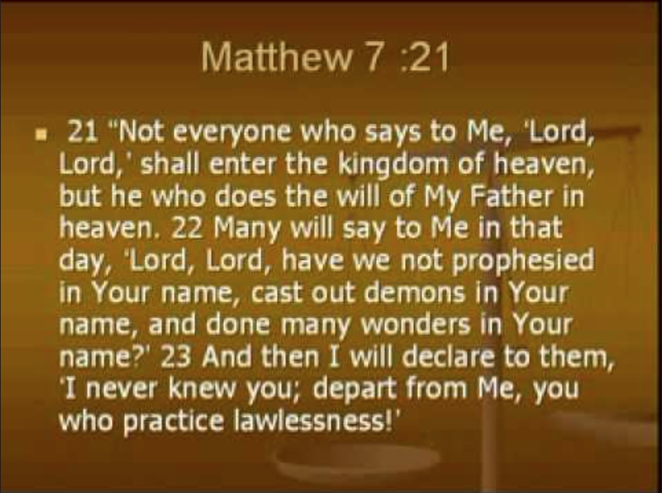 REPENTANCE: The key to salvation