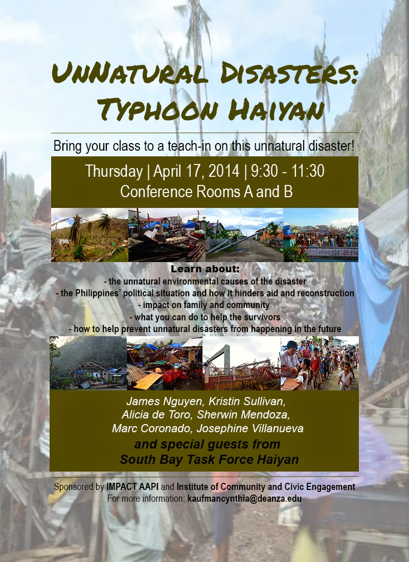 VERSES TYPHOON YOLANDA: April 2014