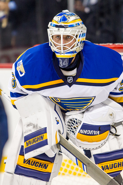 I Love Goalies!: Jake Allen 2016-17 Mask